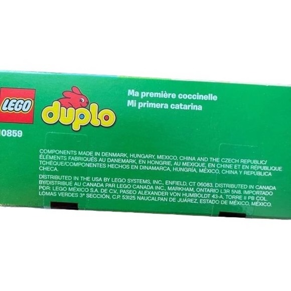 Lego | Toys | Lego Duplo 859 My First Ladybug 6 Piece Preschool Toddler ...